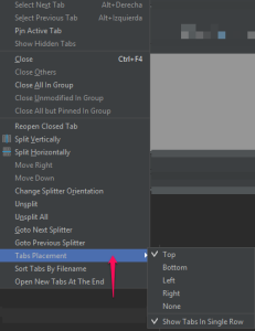 tabs-placement-android-studio - Develou