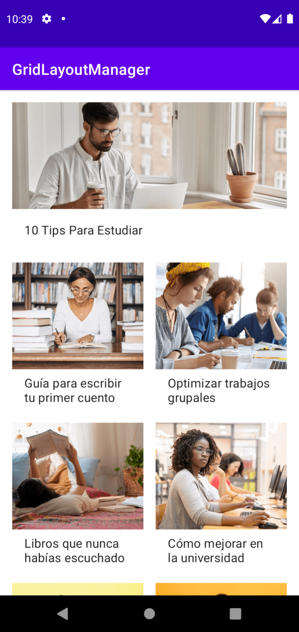 Crear Listas Con RecyclerView En Android - Develou Crear Listas Con RecyclerView En Android - Develou